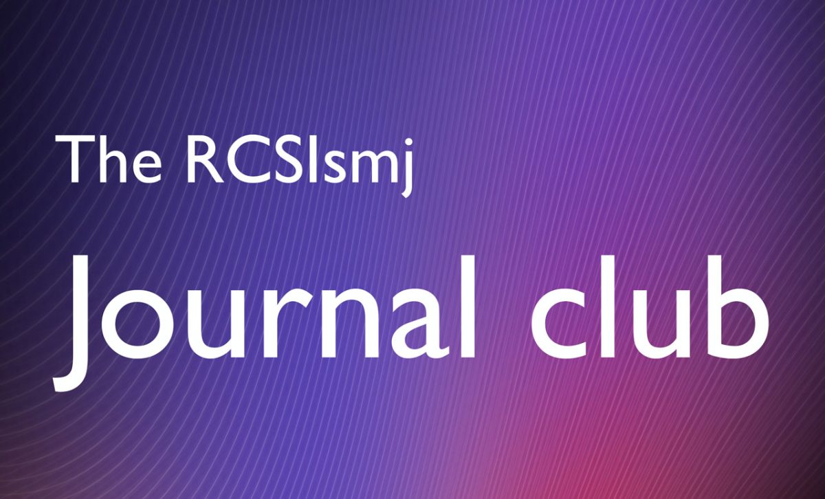 Journal Club - RCSIsmj